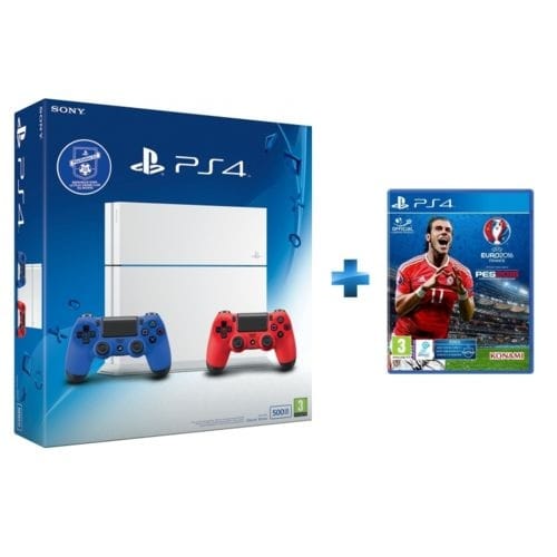 Bon plan console PS4 Euro 2016 avec 2 manettes pas cher