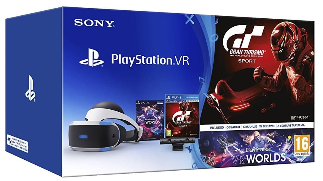 Bon plan casque PS VR avec camera et Gran Turismo Sport pas cher