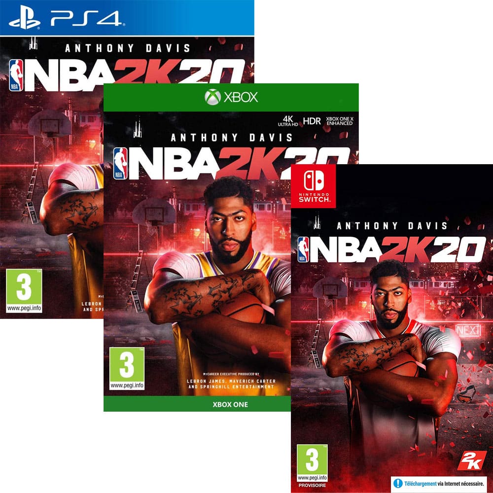 Bon plan NBA 2K20 pas cher sur PS4, Xbox One ou Nintendo Switch
