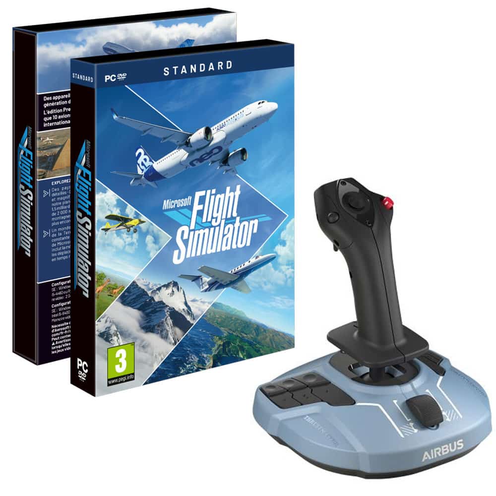 Bon plan 30€ de remise sur Flight Simulator + manette Airbus TCA