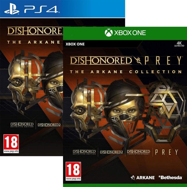 Bon plan Dishonored and Prey: The Arkane Collection