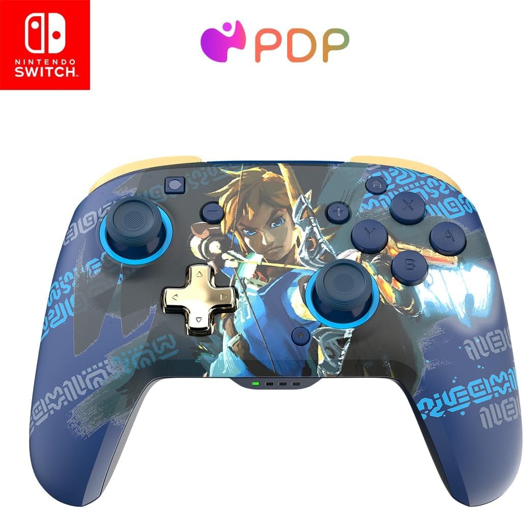 Bon plan manette lumineuse PDP Link Zelda pour Nintendo Switch